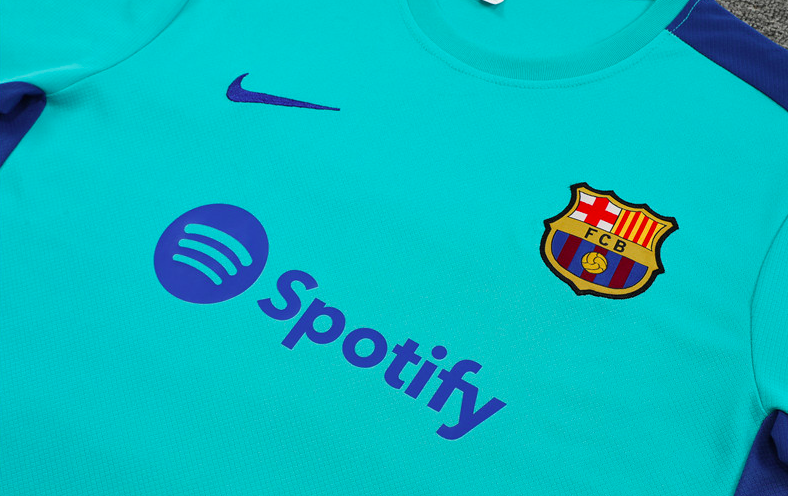 Barcelona Training Outfit Ice Blue - The Football Kit Gods