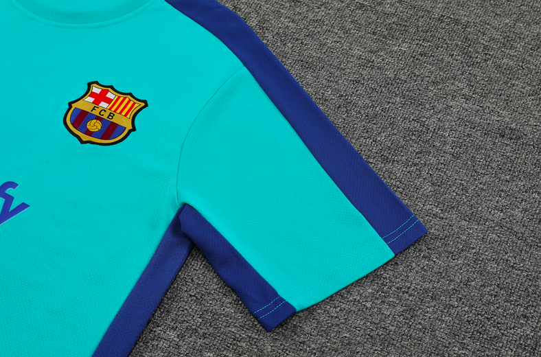 Barcelona Training Outfit Ice Blue - The Football Kit Gods