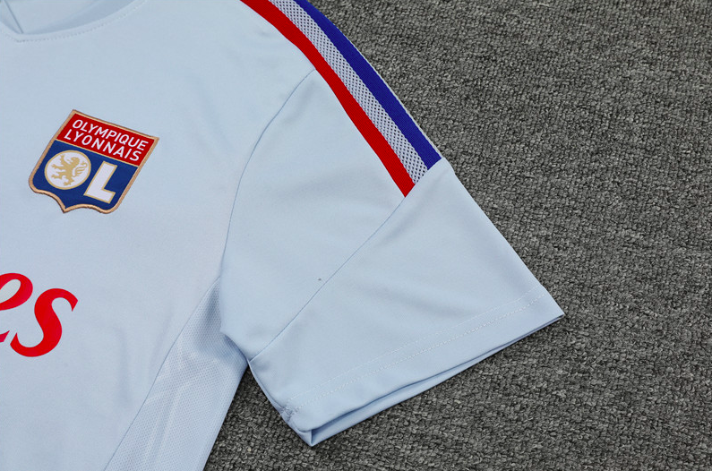 Olympique Lyon Training Outfit White - The Football Kit Gods