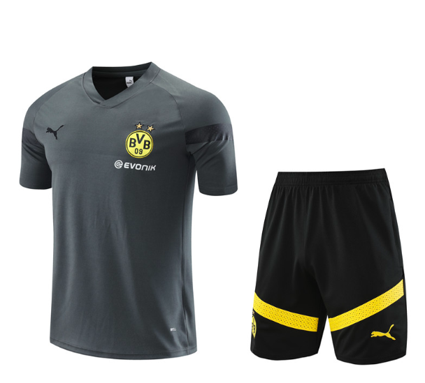 Borussia Dortmund Training Outfit Grey - The Football Kit Gods
