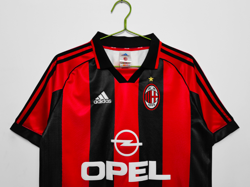 AC Milan Home 1998/1999 - The Football Kit Gods