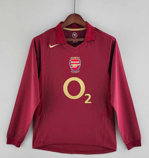 Arsenal Home LS 2005/2006 - The Football Kit Gods