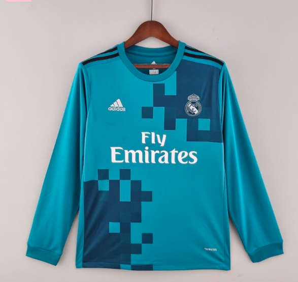 Real Madrid Away LS 2017/2018 - The Football Kit Gods
