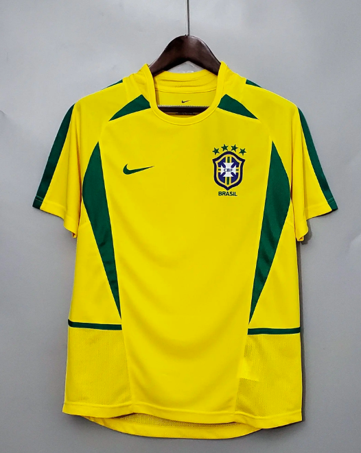 Brazil Home World Cup 2002 - The Football Kit Gods